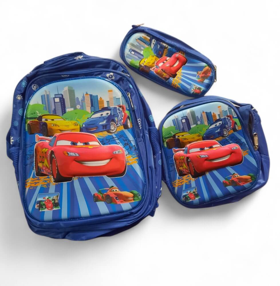 3 Pieces- School Bag, Lunch Bag and Pencil Bag-Kids School Bag ...