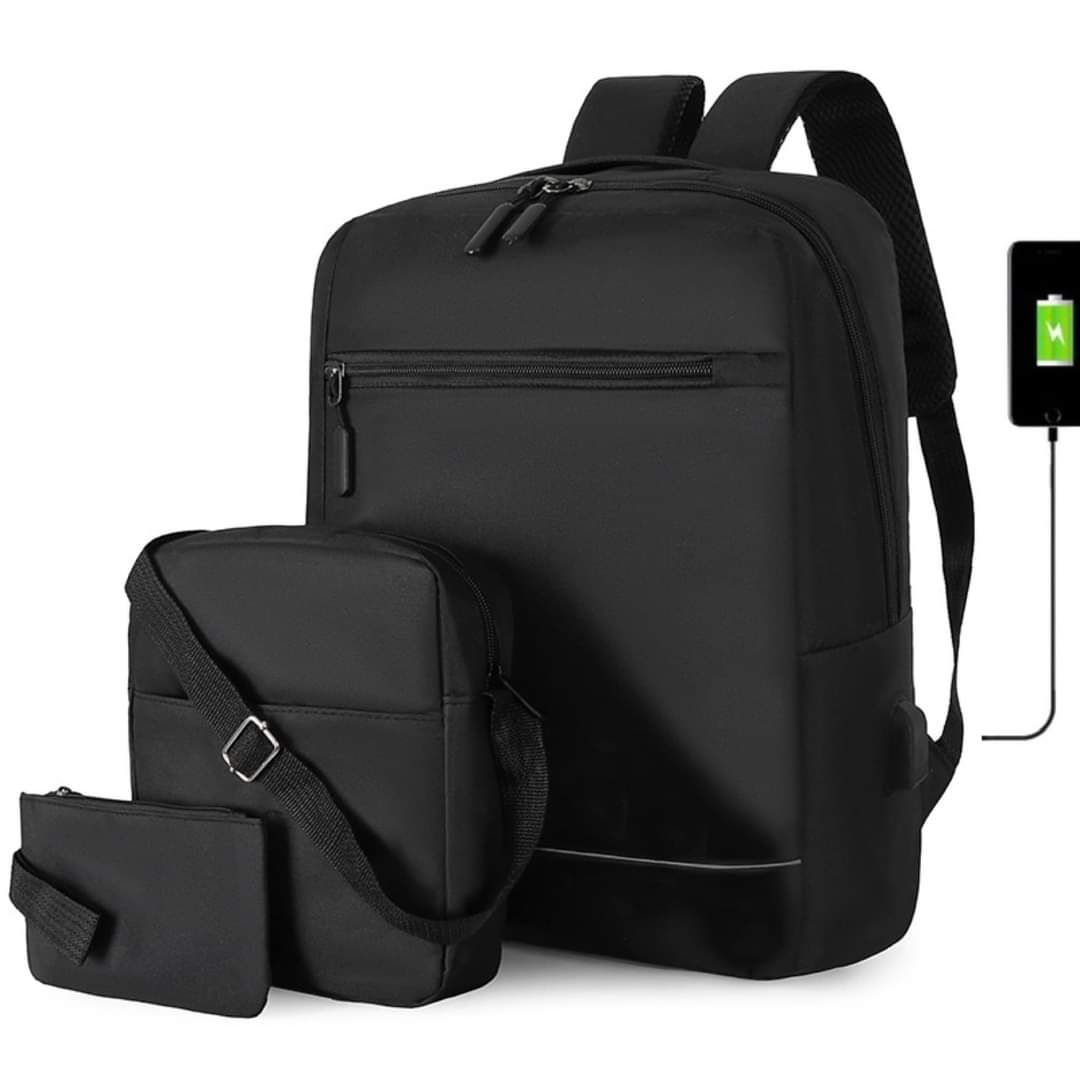 3 in 1 Multifunctional School Business Laptop Backpack 15.6''-Black ...